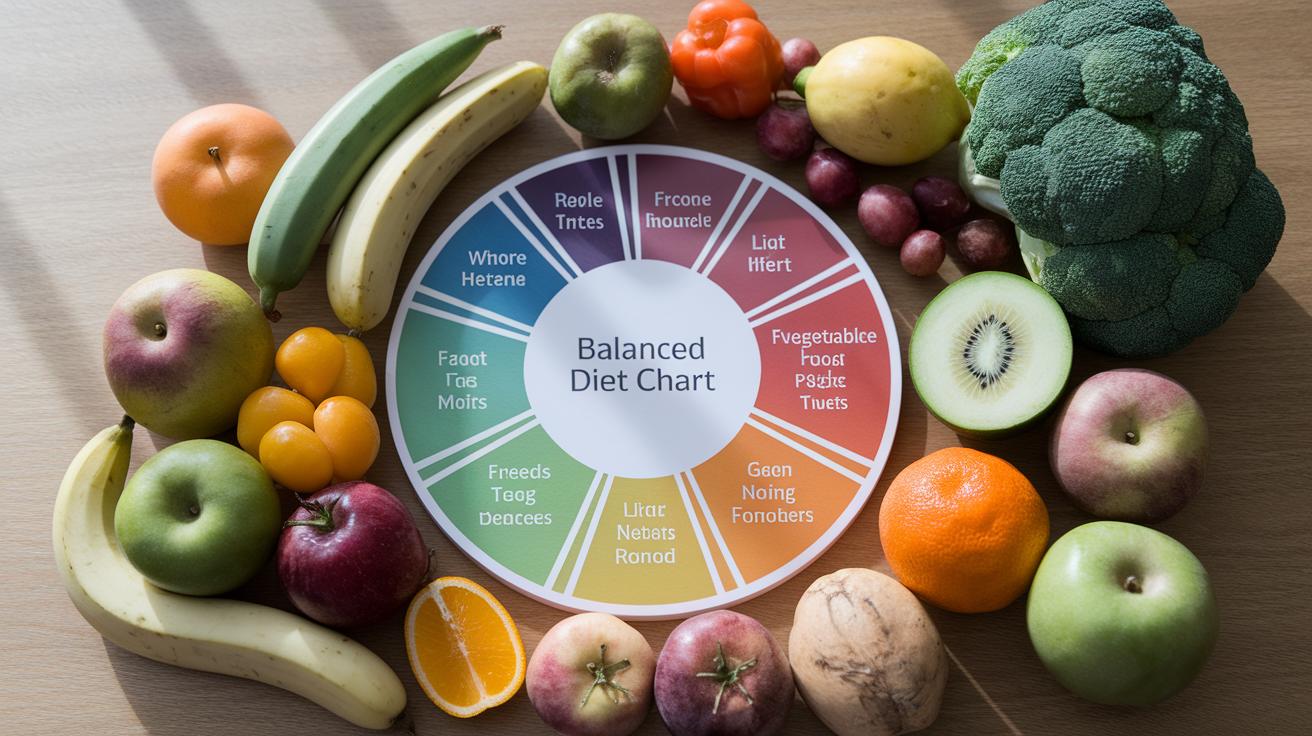 Balanced Diet Chart: Vibrant Health Blueprint | HealthlyStats